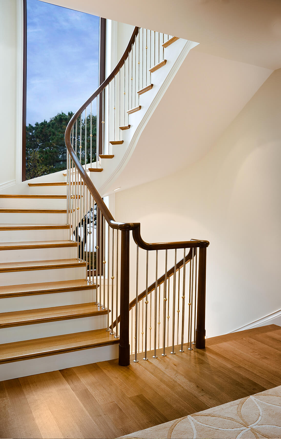 Over-The-Post Railing – Cooper Stairworks